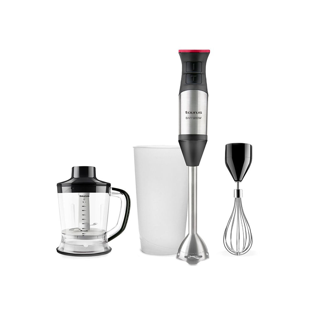 Batidora Taurus de Inmersión BAPI 1200 PLUX INOX Negro 1200 watts ...