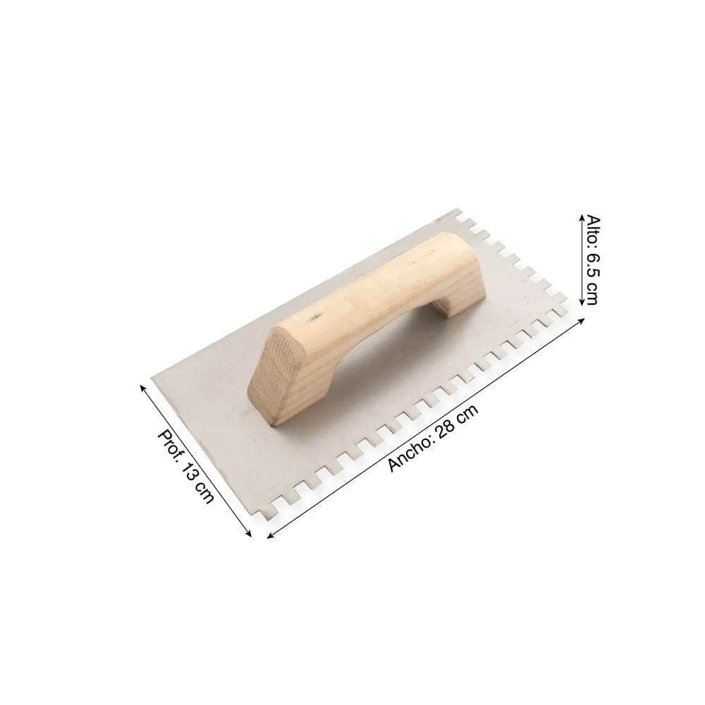 Raspín Profesional con mango de madera 8x8 mm| plazaVea - Supermercado