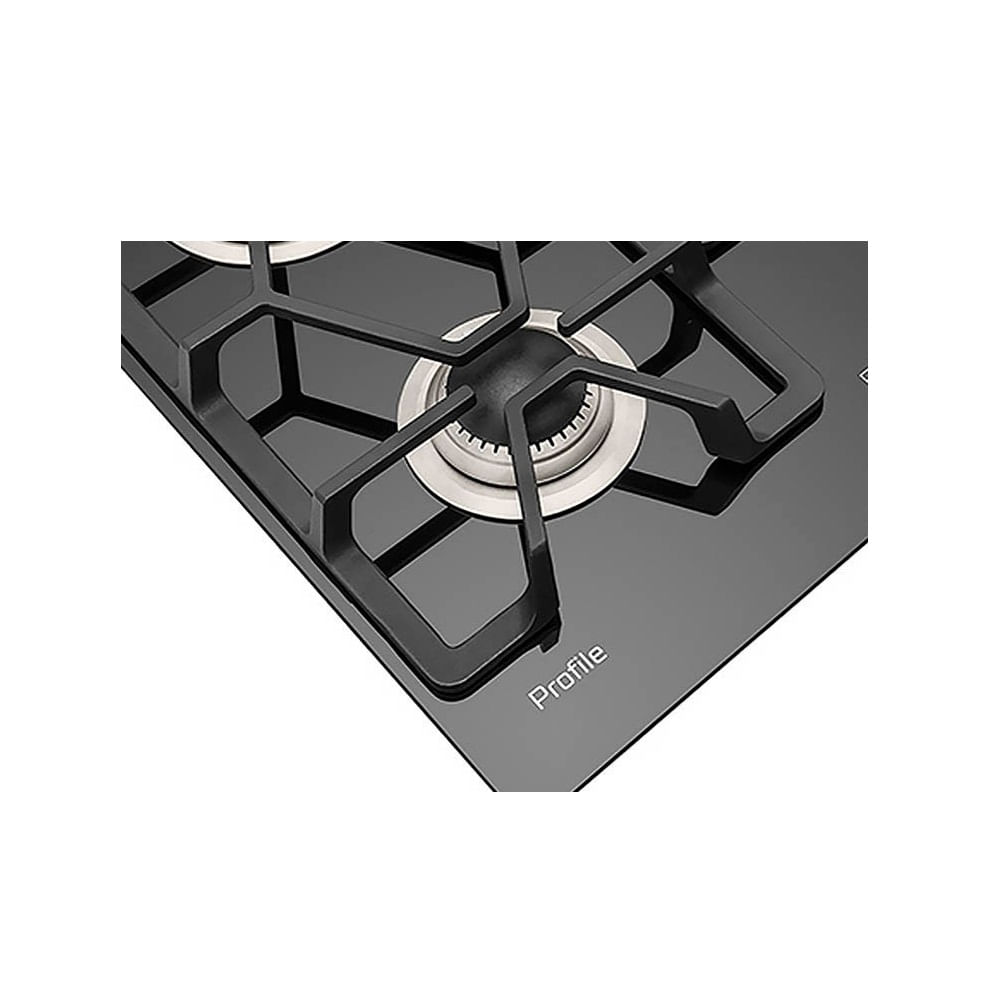 Cocina General Electric Profile PGP95EBG0 Empotrable a Gas Vidrio Negro ...