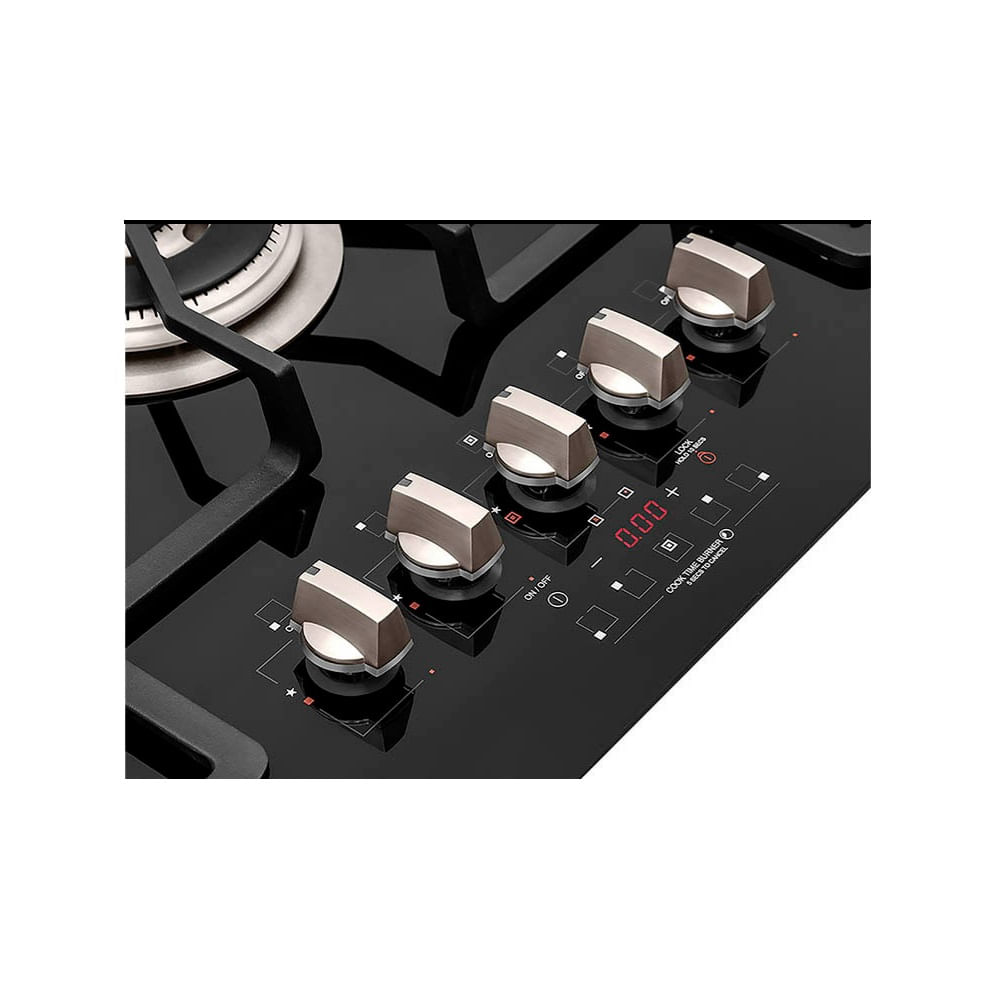 Cocina General Electric Profile PGP95KBG0 Empotrable a Gas 90 cm ...