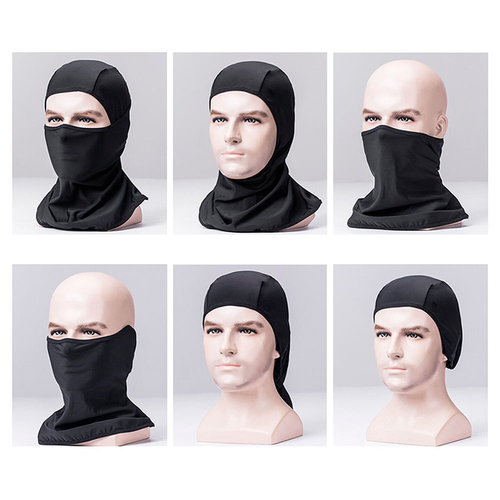 Bandana Térmica Cubre Rostro Rockbros Máscara Deportiva – Negro ...
