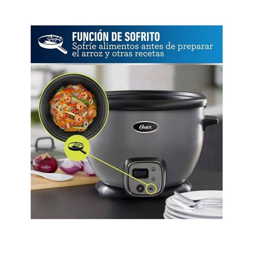 Olla Multiusos con Función Sofrito Oster CKSTRC7030S | plazaVea - plazaVea