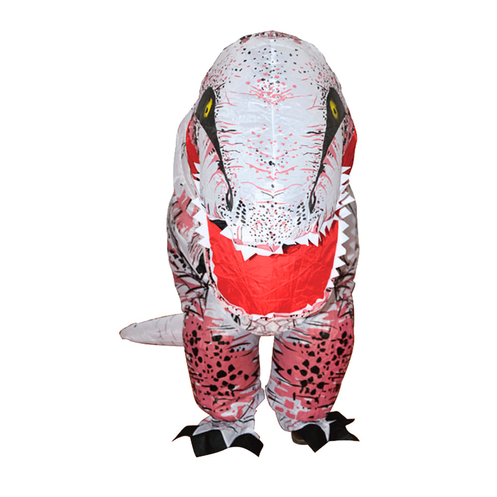 Disfraz Dinosaurio Rex Blanco Inflable Adulto Halloween Cosplay ...