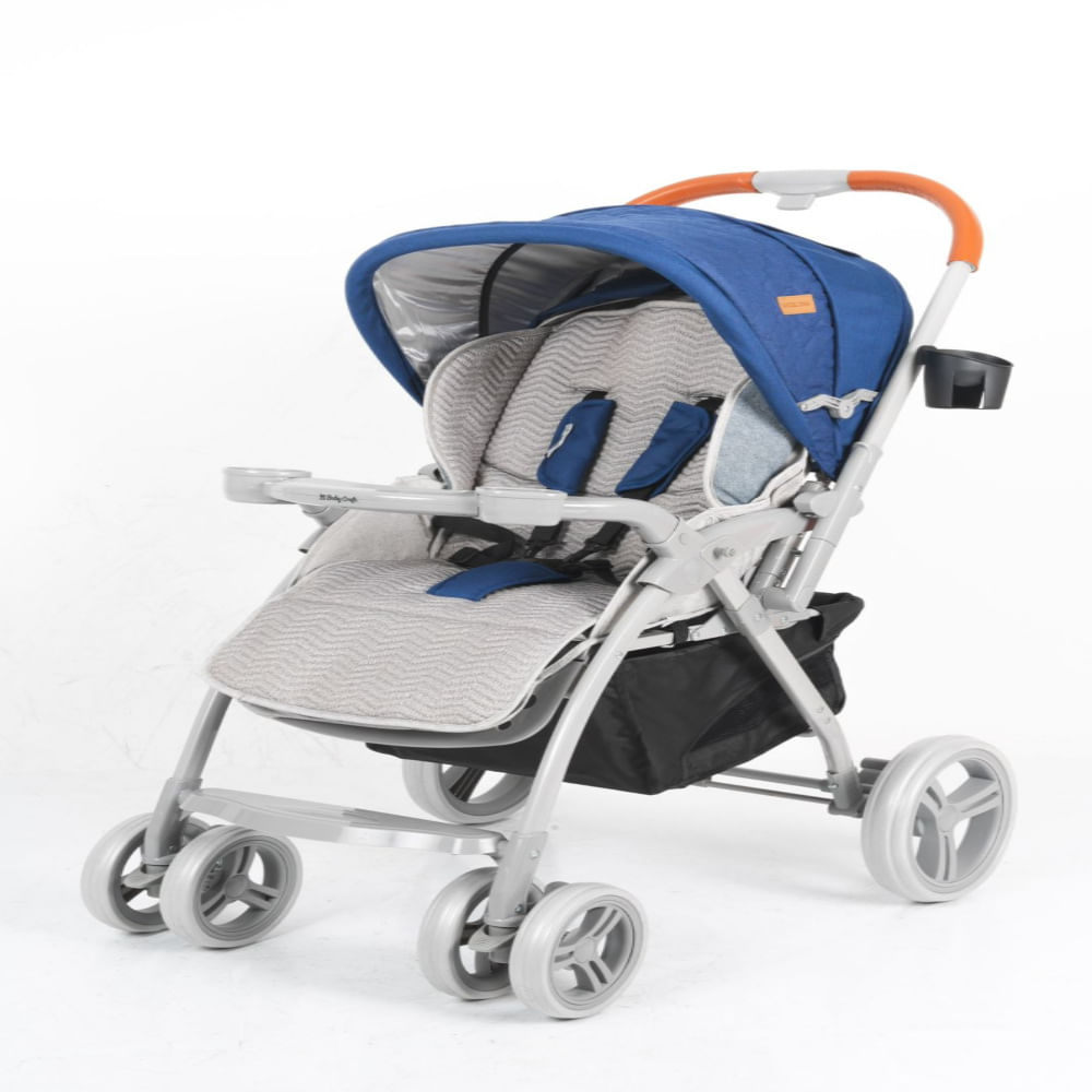 Coche Cuna Para Bebe Con Cubre Pie Mango Reversible Barza | plazaVea ...