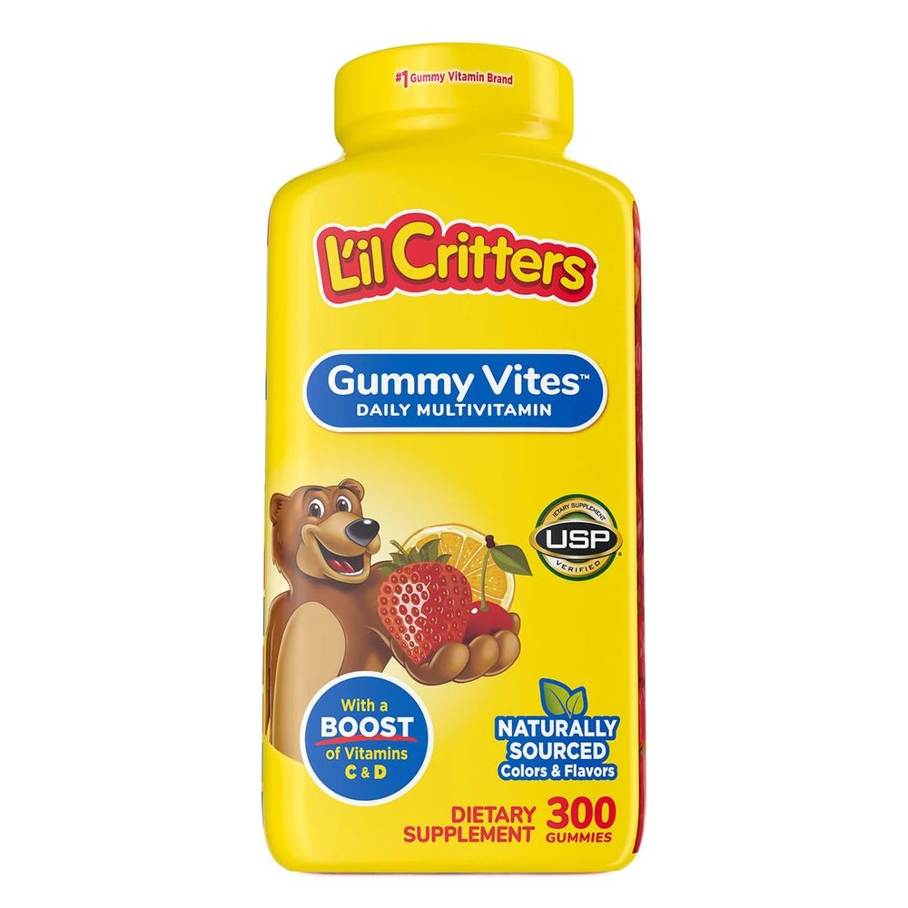 Multivitaminico Niños Lil Critters Gummy Vites x 300 Gomas | plazaVea ...