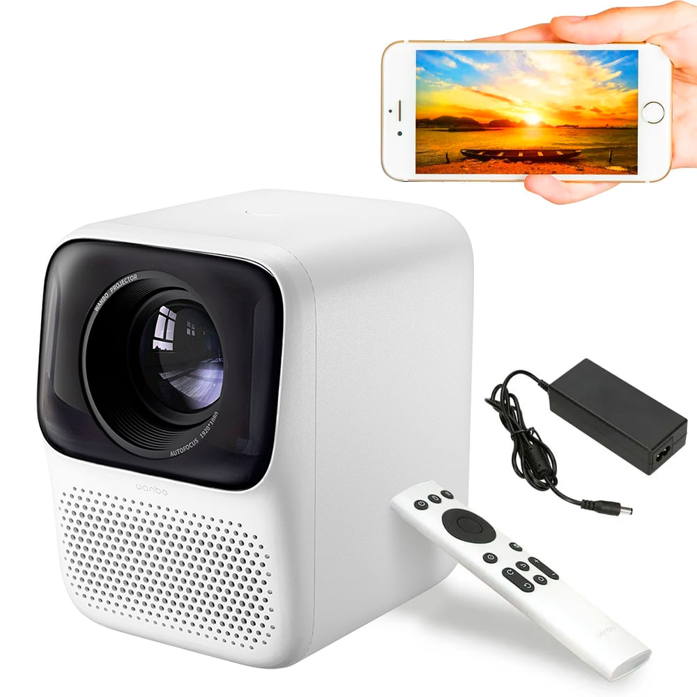Proyector Portátil Wanbo T2 MAX New con Enfoque Automático – Blanco ...