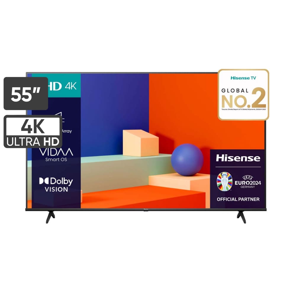 Televisor HISENSE LED 55" UHD 4K Smart Tv 55A6K (Modelo 2023) | plazaVea - Supermercado