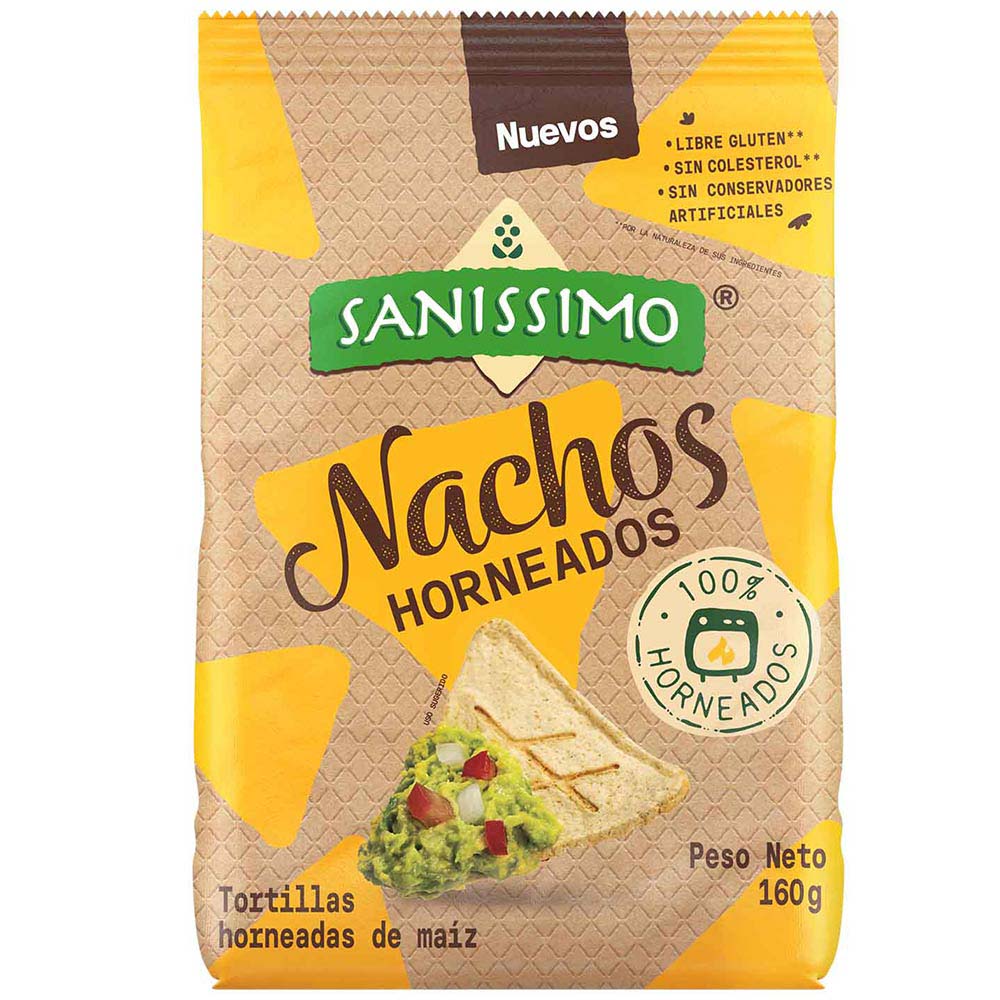 Nachos Clásicos SANISSIMO Bolsa 160g | plazaVea - plazaVea