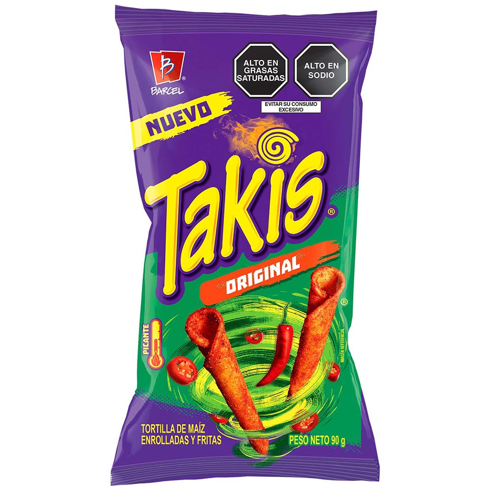 Tortillas de Maíz TAKIS Original Bolsa 90g | plazaVea - plazaVea