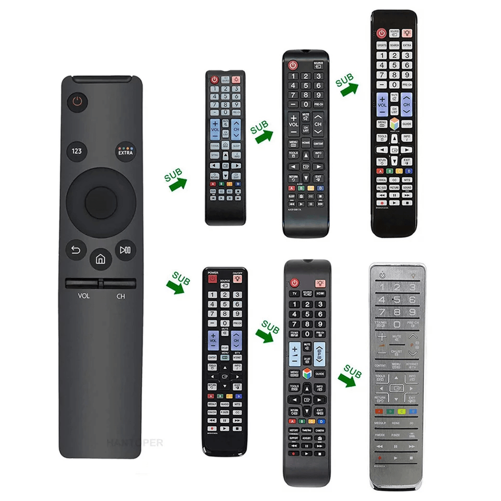 Control Remoto Compatible con Tv Samsung Smart Tv Led Uhd Curvo 4k ...