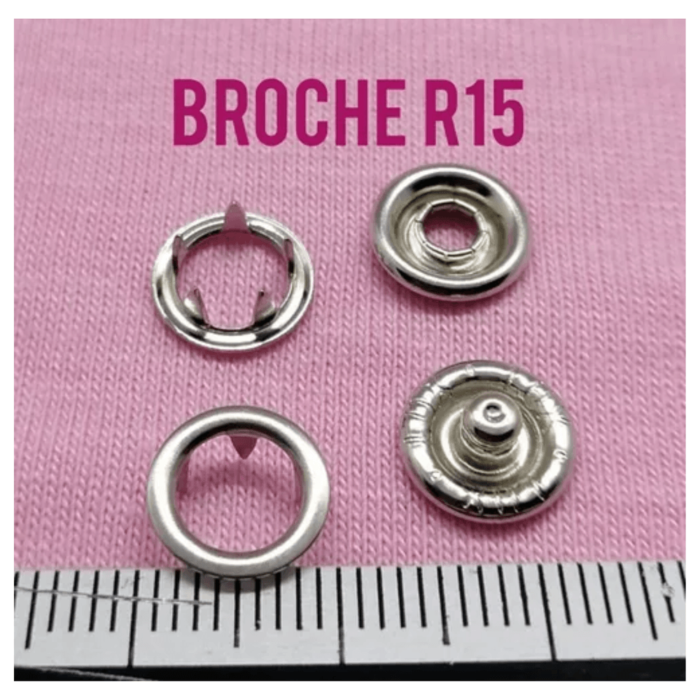 Broche Metálico R15 por 200 Unidades Broches Bebé Body | plazaVea ...