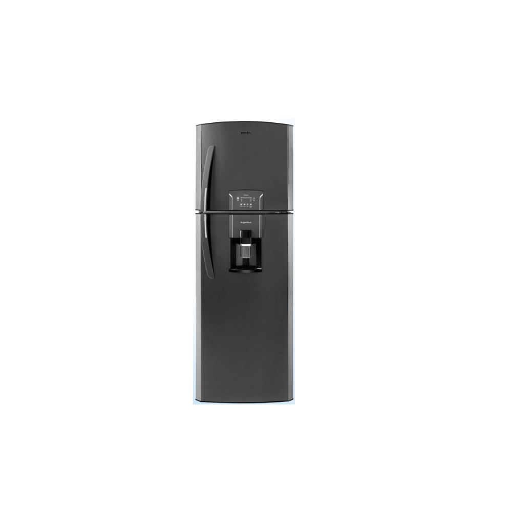 Refrigeradora Mabe RMA300FZPC Top Freezer No Frost Black Stainless ...