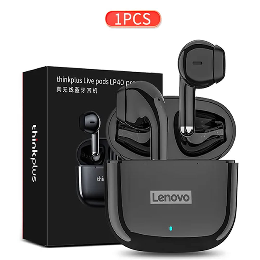 Audífonos Bluetooth 5.0 Lenovo Thinkplus LivePods LP40Pro Negro | plazaVea - plazaVea