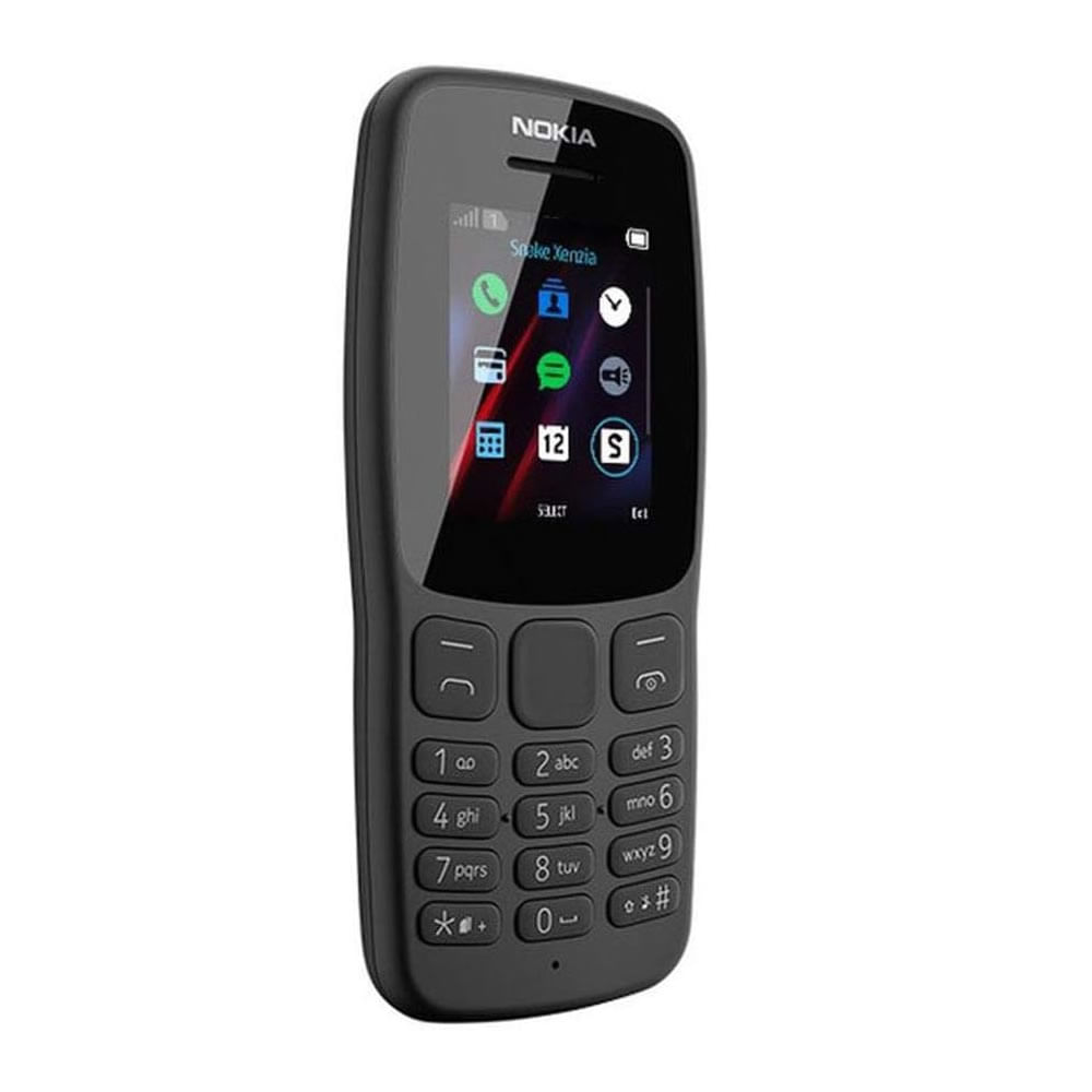 Celular Básico Nokia 106 TA-1190 LTAU 2G Negro | plazaVea - plazaVea