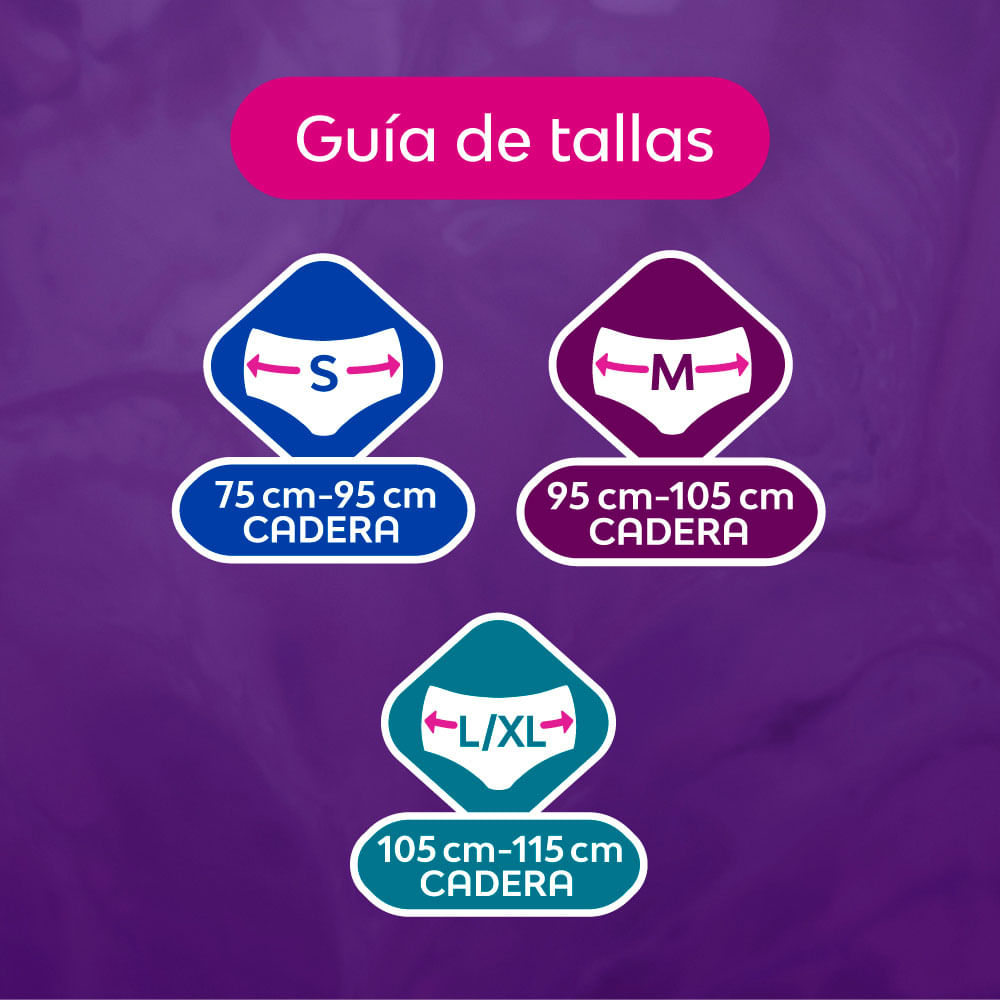 Calzón Nocturno NOSOTRAS Máxima Protección Talla L/XL Paquete 3un | plazaVea - plazaVea PRD