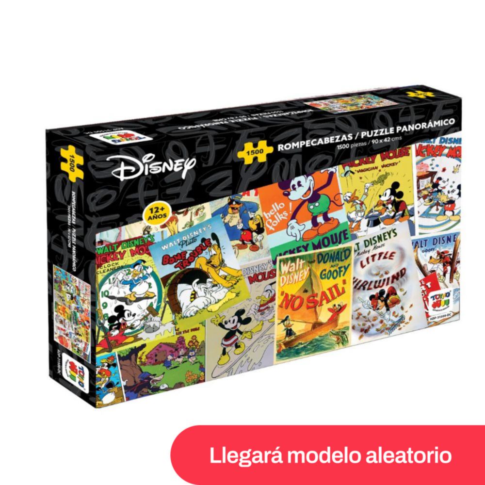 Rompecabezas Disney Modelo Clasico Panoramico 1500 Piezas | plazaVea ...