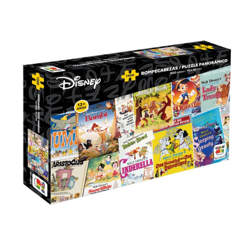 Rompecabezas Disney Modelo Clasico Panoramico 1500 Piezas | plazaVea ...