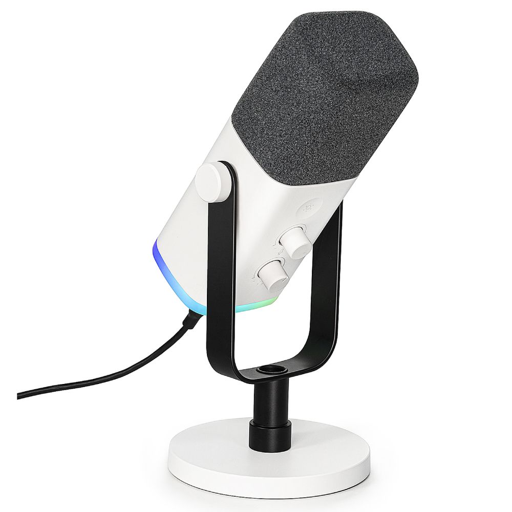 Micrófono Fifine AM8 WHITE Dinámico | plazaVea - plazaVea