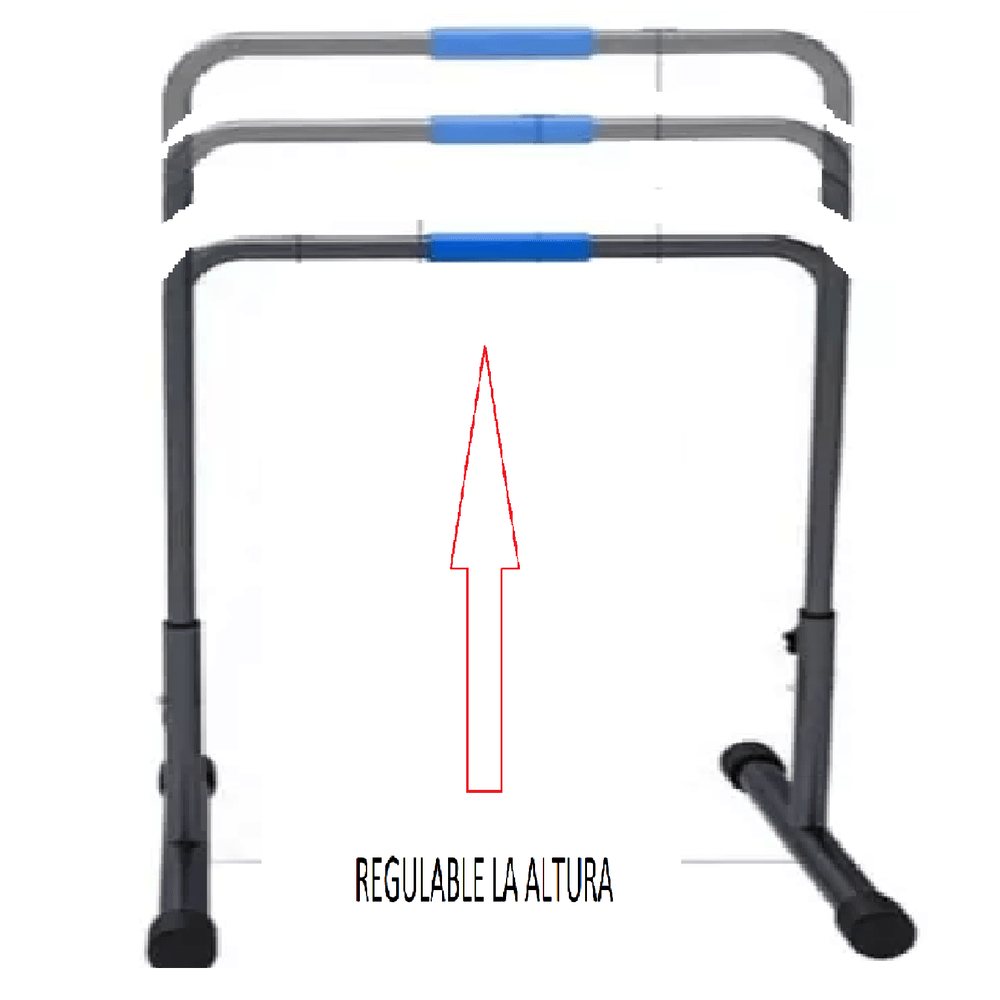 Barra Multifuncional Paralelas Regulable de Altura | plazaVea - plazaVea