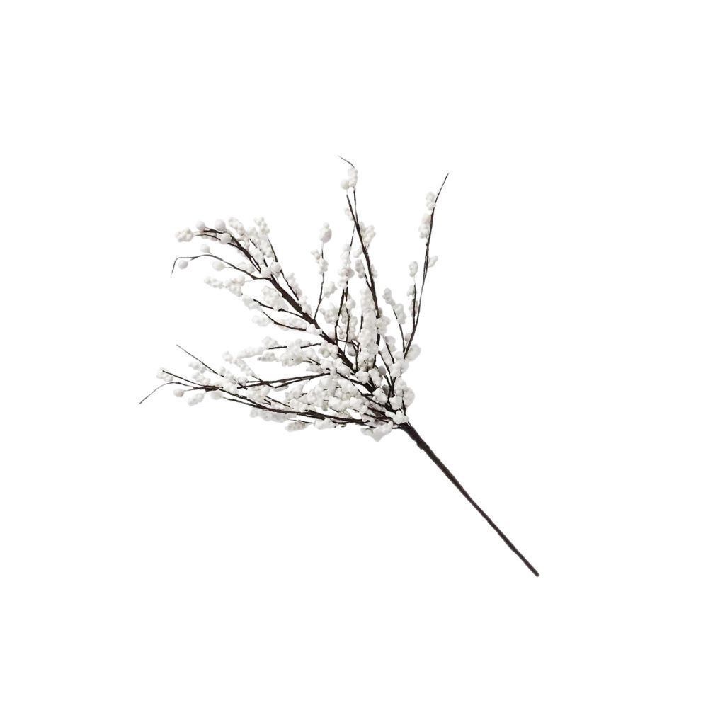 Rustica Rama Berry Blanca Nevado 50 cm | plazaVea - plazaVea