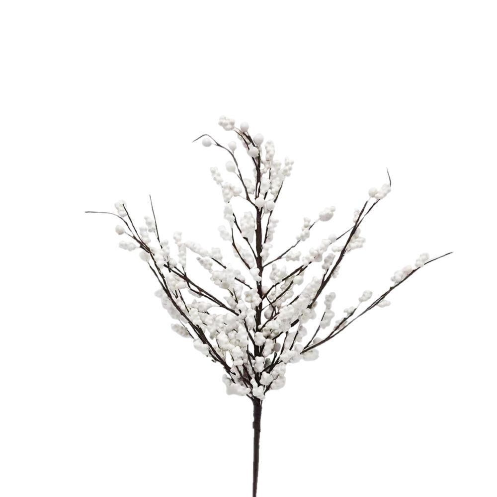 Rustica Rama Berry Blanca Nevado 50 cm | plazaVea - plazaVea