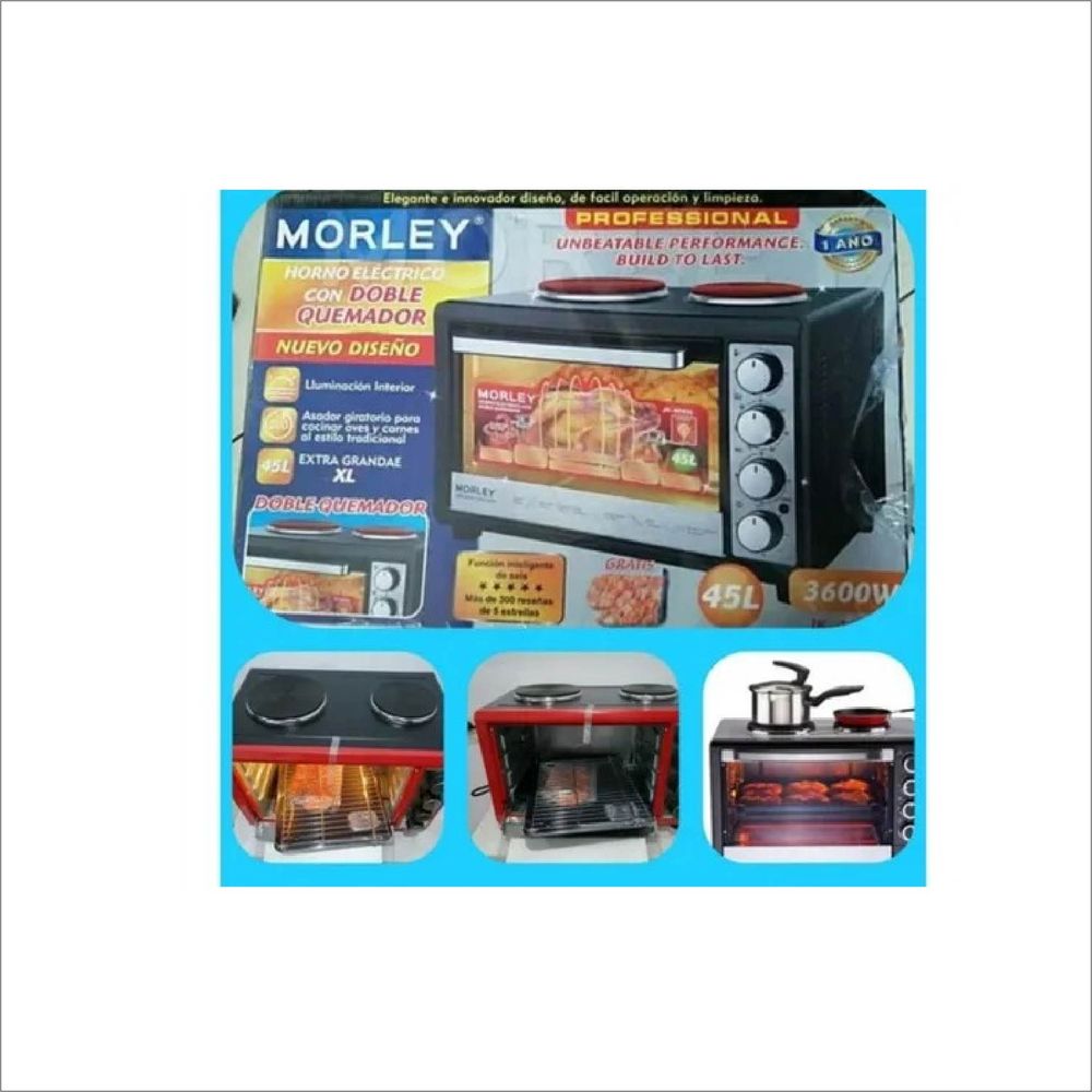 Horno electrico MORLEY 45 LITROS | plazaVea - plazaVea