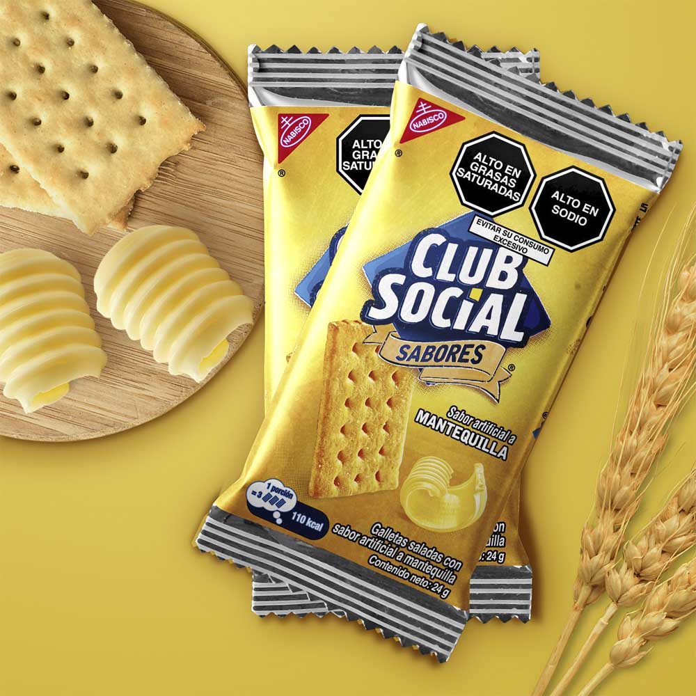 Galletas CLUB SOCIAL Mantequilla Bolsa 144g | plazaVea - Supermercado