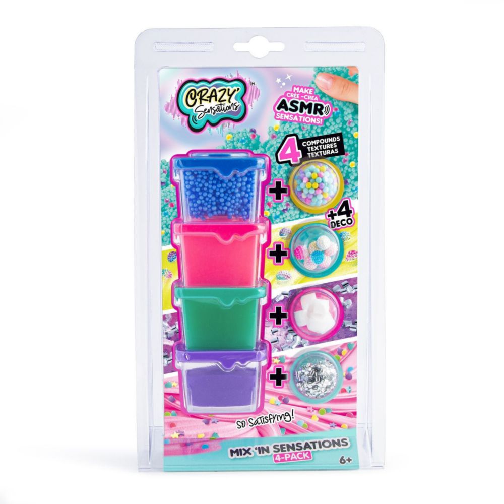 Slime Canal Toys Craze Sensations Stackable 4 Piezas | plazaVea - plazaVea