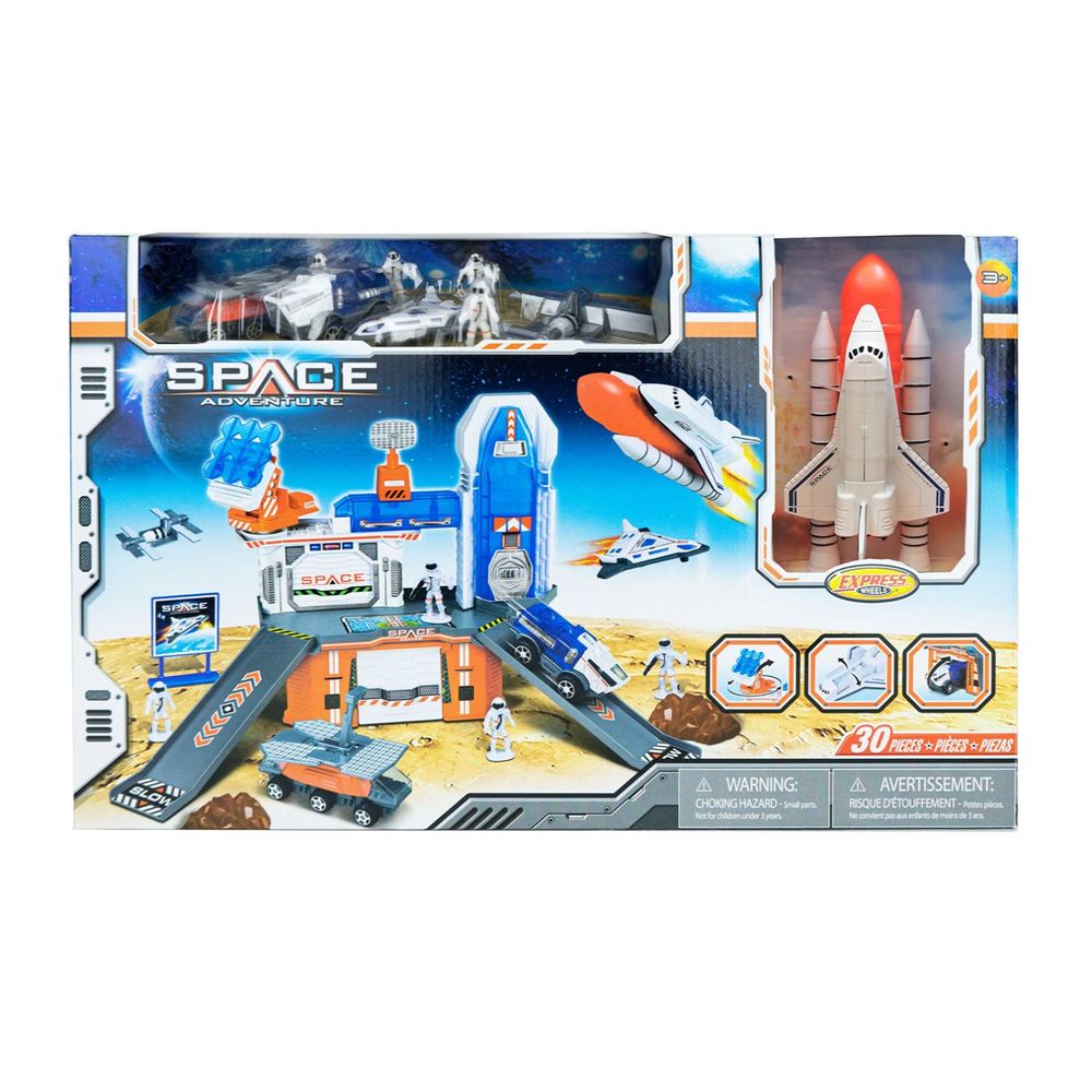 Set De Juego Express Wheels Aventuras Espaciales 30 Piezas | plazaVea ...