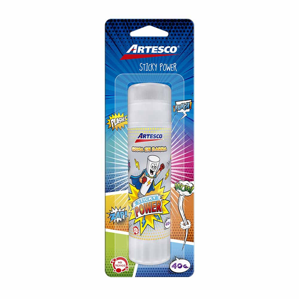 Goma en Barra ARTESCO Sticky Power Barra 40g | plazaVea - Supermercado