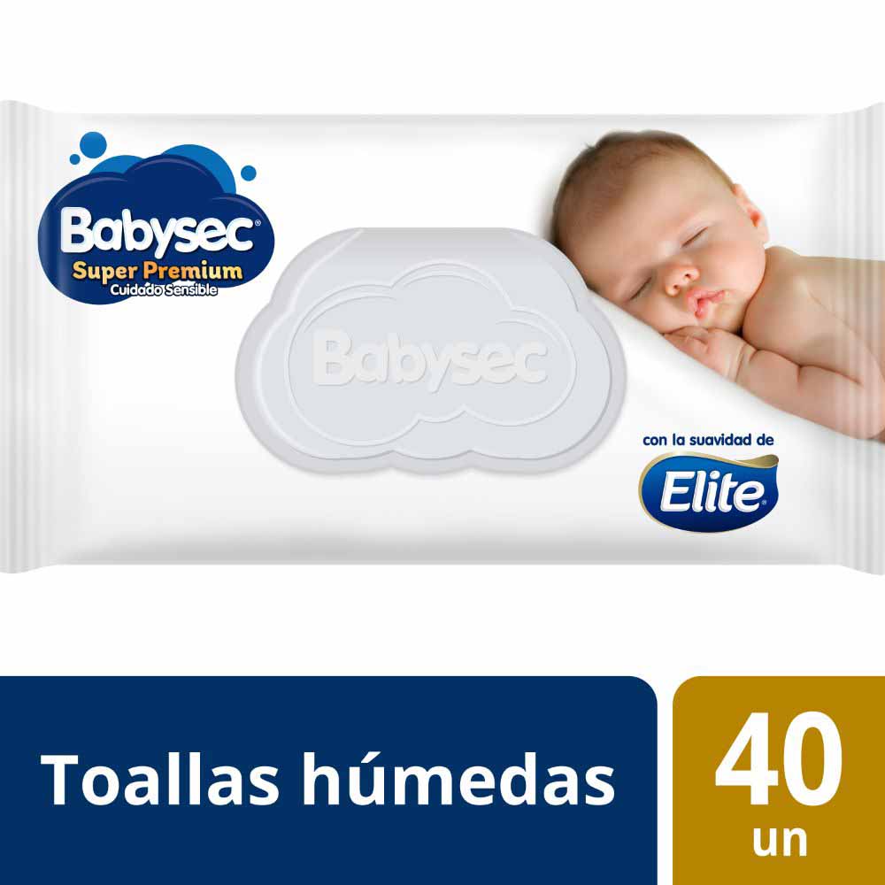 Toallitas Húmedas Super Premium BABYSEC Paquete 40un | plazaVea ...
