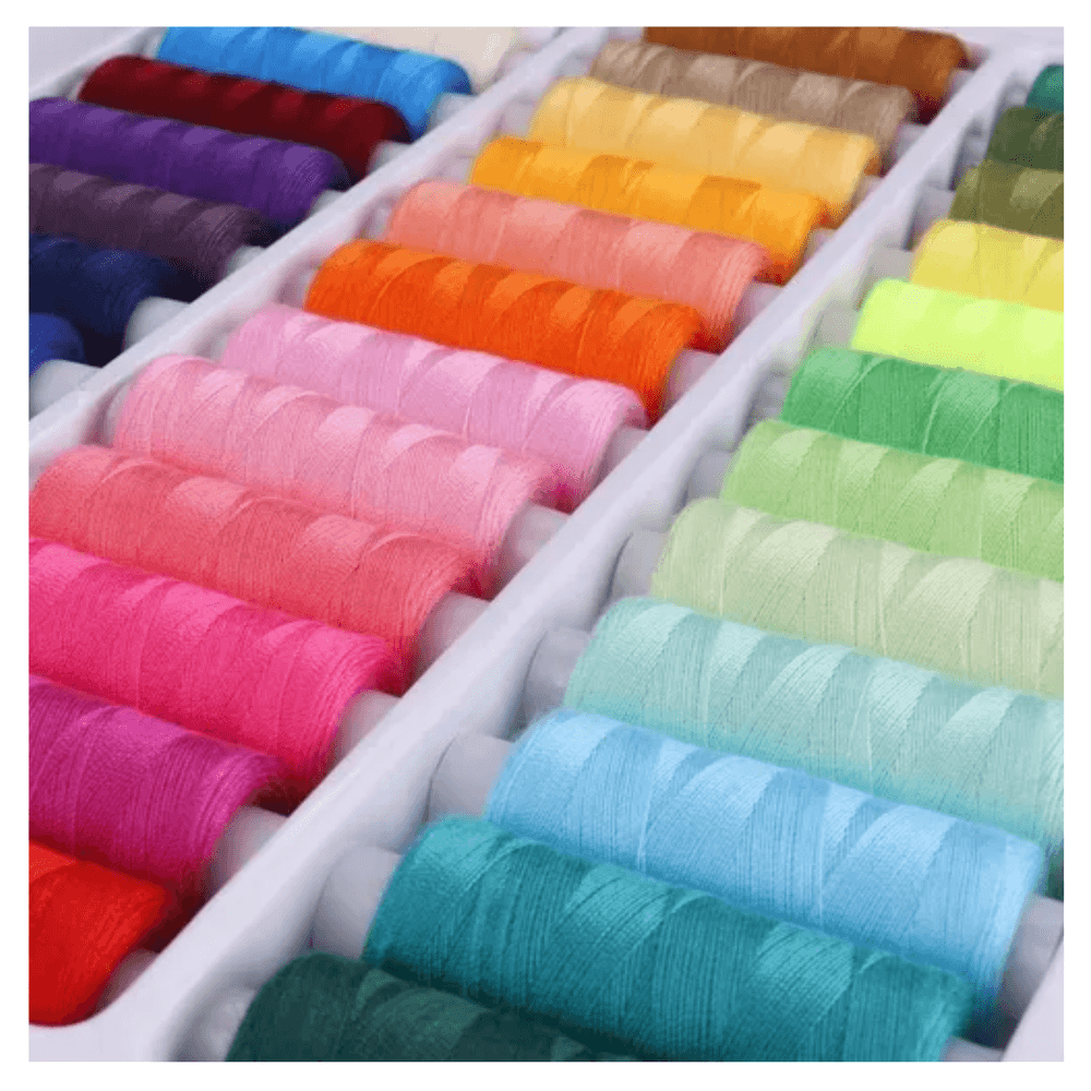 36 Hilo Tubino Colores Surtidas Hilos para Costura Coser Bordado por ...