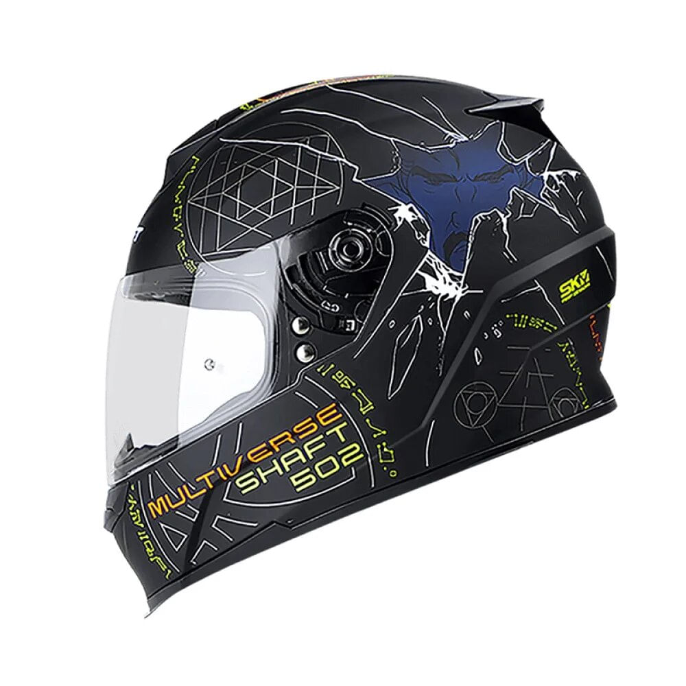 Casco Shaft Sh-502 Supreme Negro Amarillo Xl | plazaVea - plazaVea