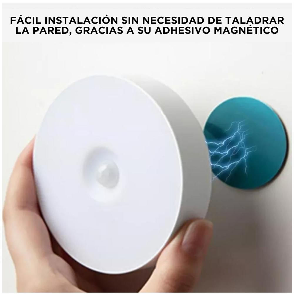 Pack X3 Foco con Sensor de Movimiento Lámpara Led Inteligente 363F ...