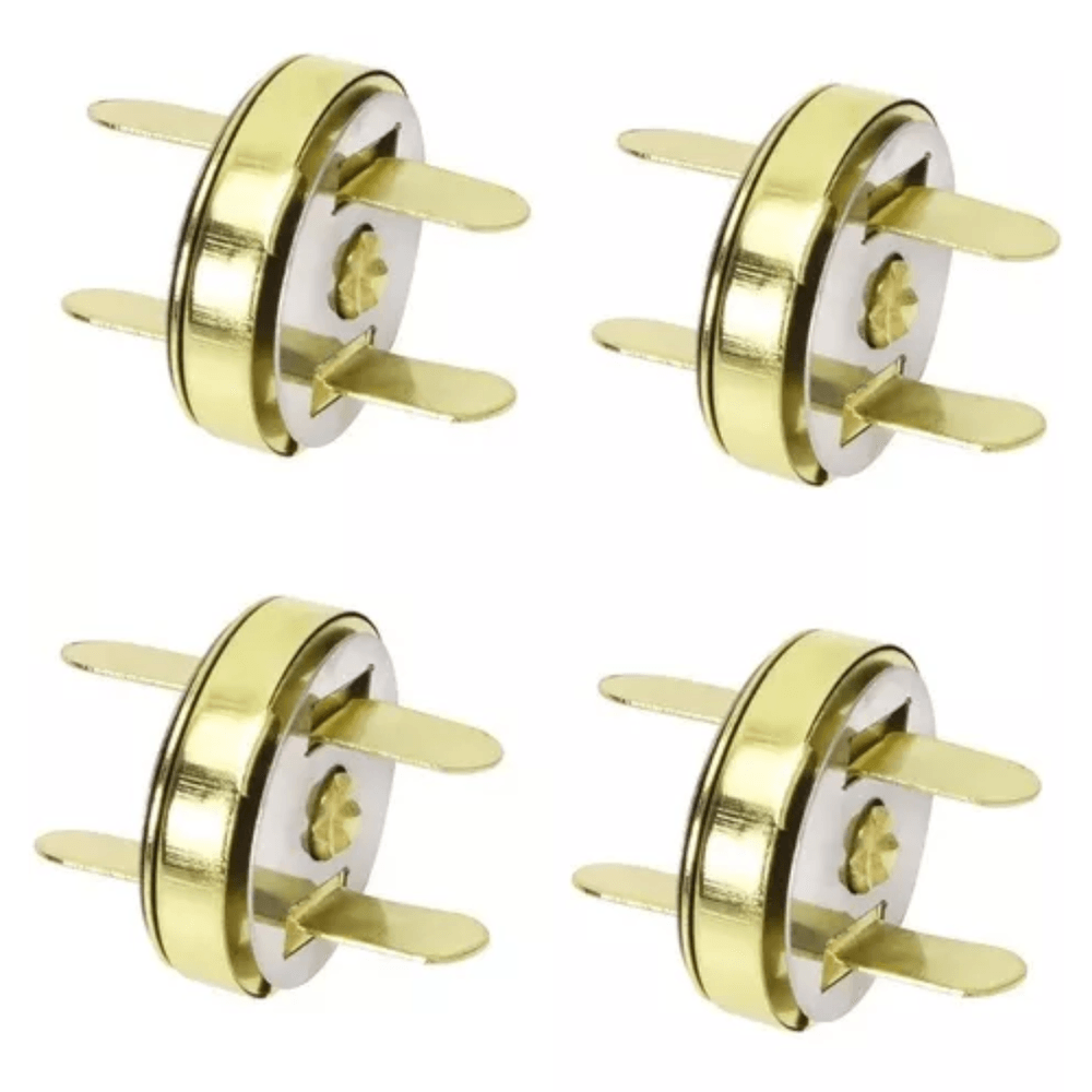 Broche Magnético Imantado Dorado Botón con Imán por 100 Piezas ...