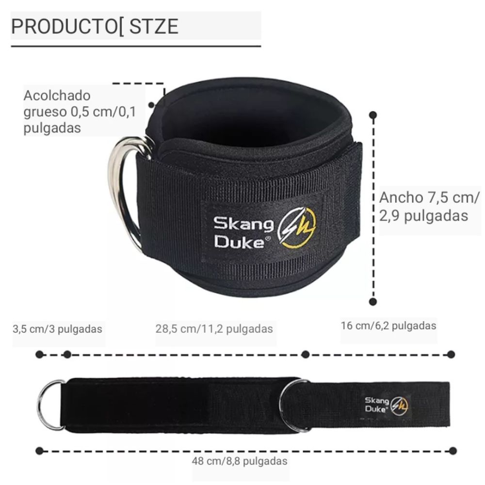 Correas De Tobillo De Espesor Doble Anillo Para Polea Skang Duke ...
