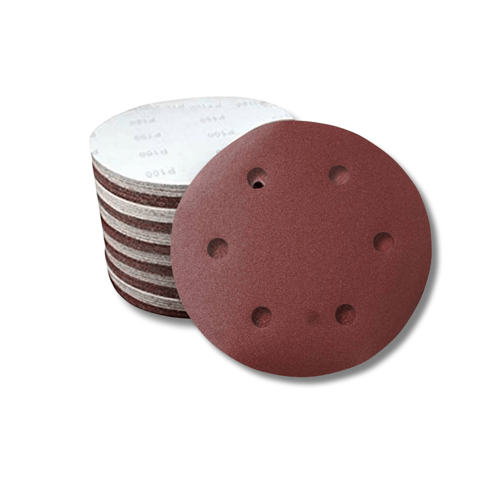 Lija circular con velcro Grano #100 para lijadora de pared y techo ...