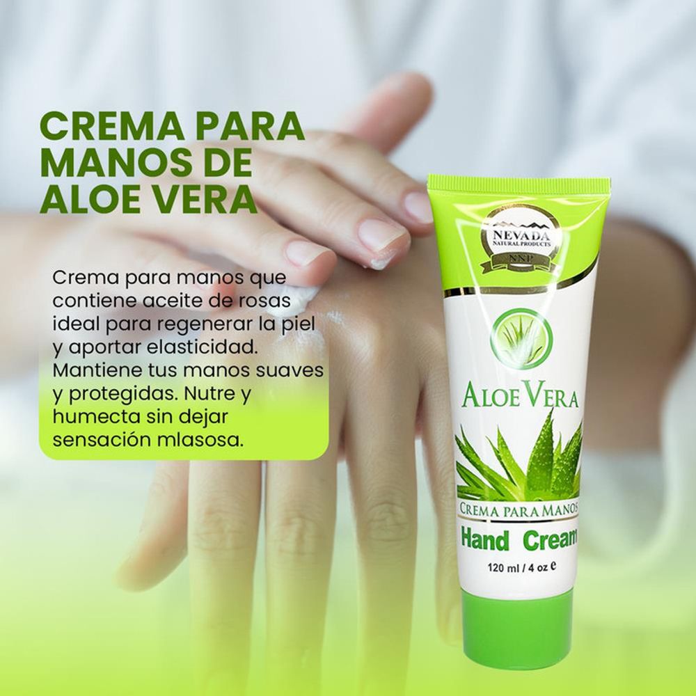 Crema para Manos de Aloe Vera Nevada 120ml 3 Unidades | plazaVea - Supermercado