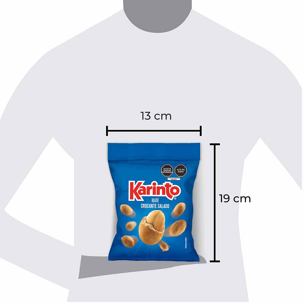 Maní KARINTO Engalletado Salado Bolsa 100g | plazaVea - Supermercado