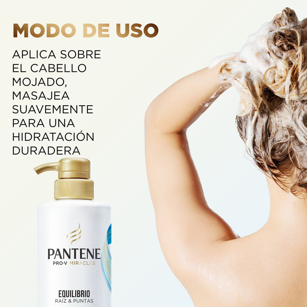 Shampoo Equilibrante PANTENE Pro-V Miracles Equilibrio Raíz y Puntas Frasco 510ml | plazaVea ...