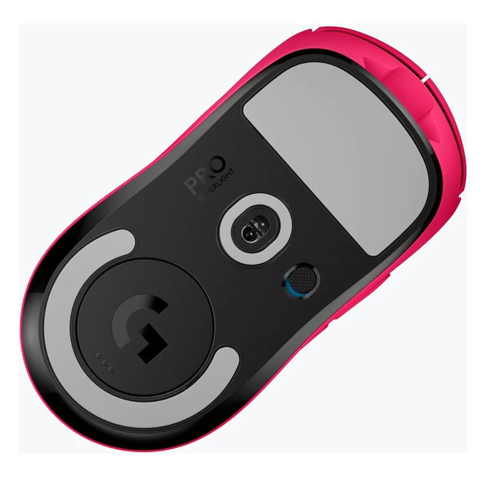 Mouse Gamer Logitech G Pro X Superlight Wireless Rosa LightSpeed ...