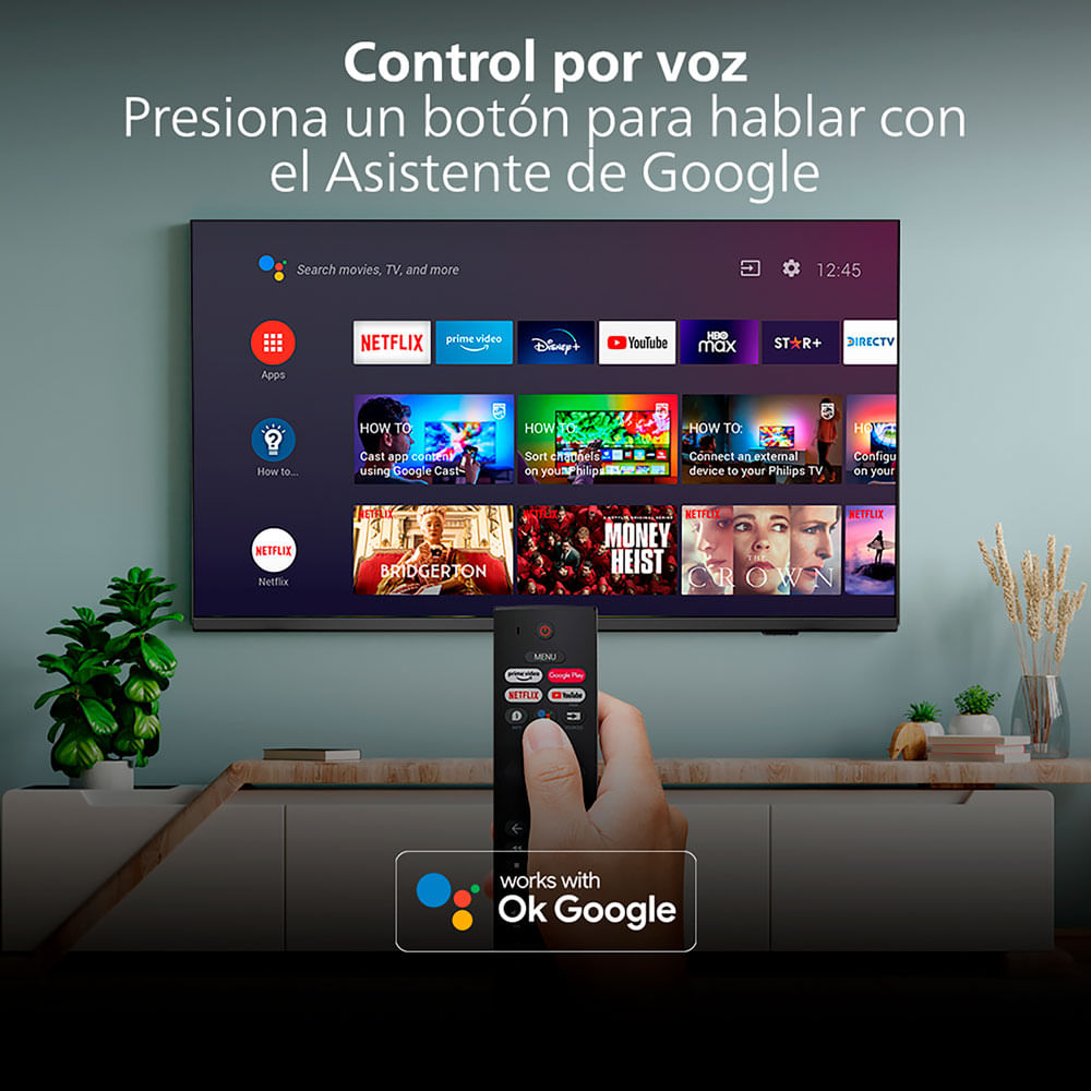 Televisor PHILIPS LED 65" UHD 4K Smart Tv 65PUD7406 | plazaVea - plazaVea