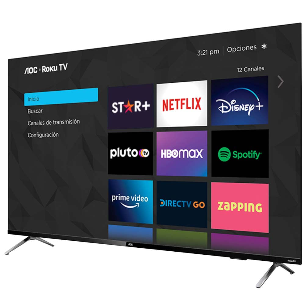 Televisor AOC LED 50" UHD 4K Smart Tv 50U6125 | plazaVea - plazaVea