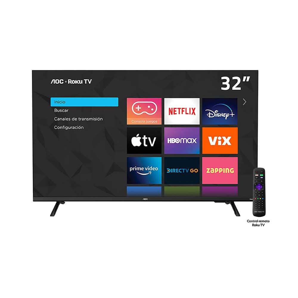 Televisor AOC LED 32" HD Smart TV 32S5135 | plazaVea - plazaVea
