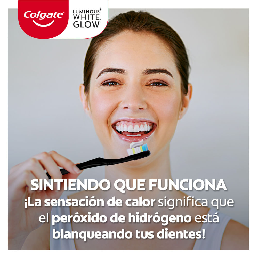 Pasta Dental Blanqueadora COLGATE Luminous White Glow 70g | plazaVea ...