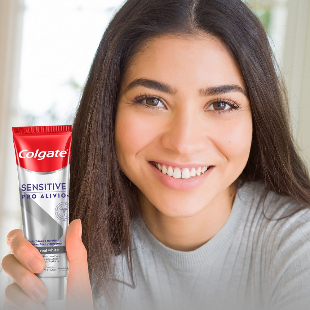 Pasta Dental COLGATE Sensitive Pro Alivio Real White 75ml | plazaVea ...