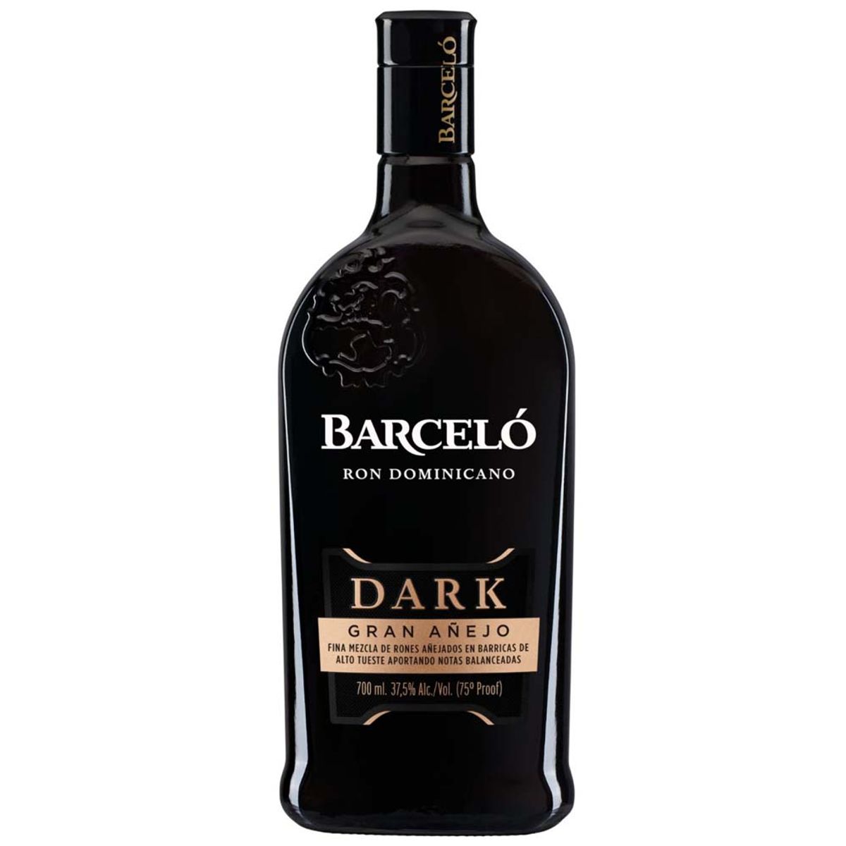 Ron BARCELÓ Dark Gran Añejo Botella 750ml | DRINKYN Perú
