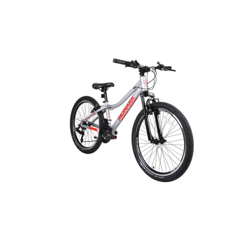 Bicicleta Para Hombre Monark Mkp Mirage Aro 24 Gris Y Rojo | plazaVea ...