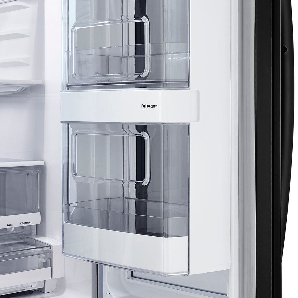 Refrigeradora LG French Door GM78SXT 660L Negro Mate | plazaVea - plazaVea