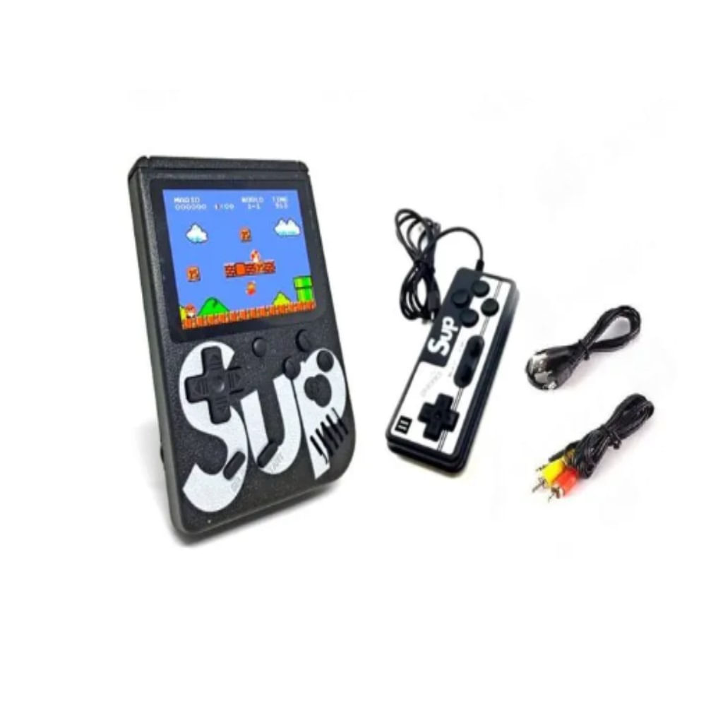 Mini Consola Retro Sup 400 Juegos + Mando | plazaVea - plazaVea
